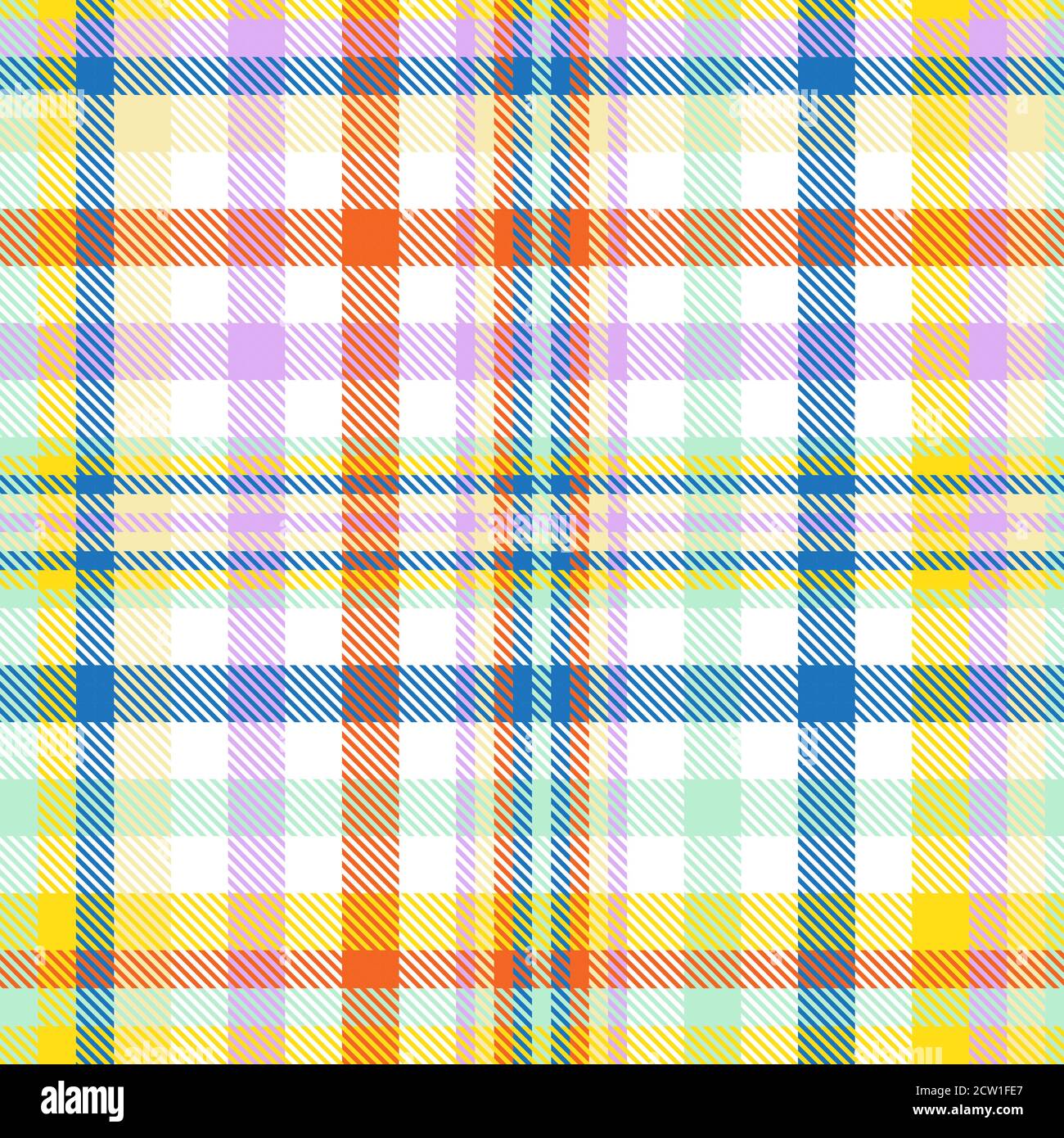 Rainbow Glen Plaid textured seamless pattern suitable for fashion ...