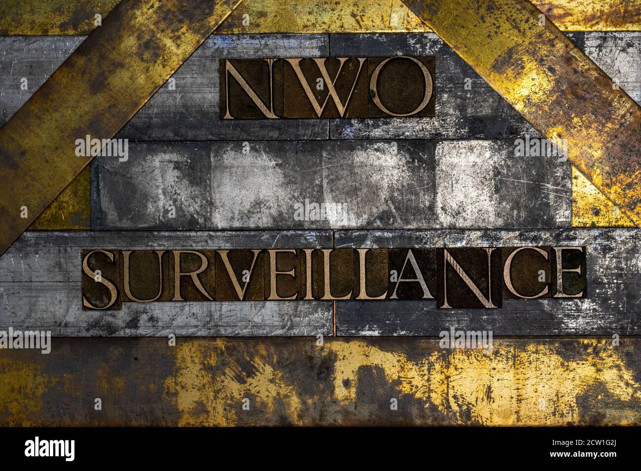 Nwo font hi-res stock photography and images - Alamy