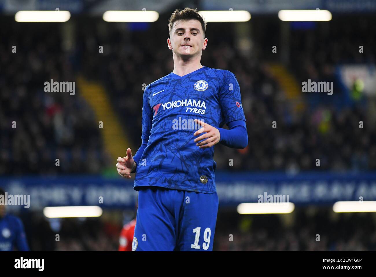 LONDON, ENGLAND - FEBRUARY 26, 2020: Mason Tony Mount of Chelsea ...