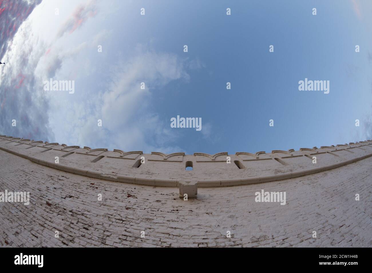 High wall of prison concept image Stock Photo - Alamy