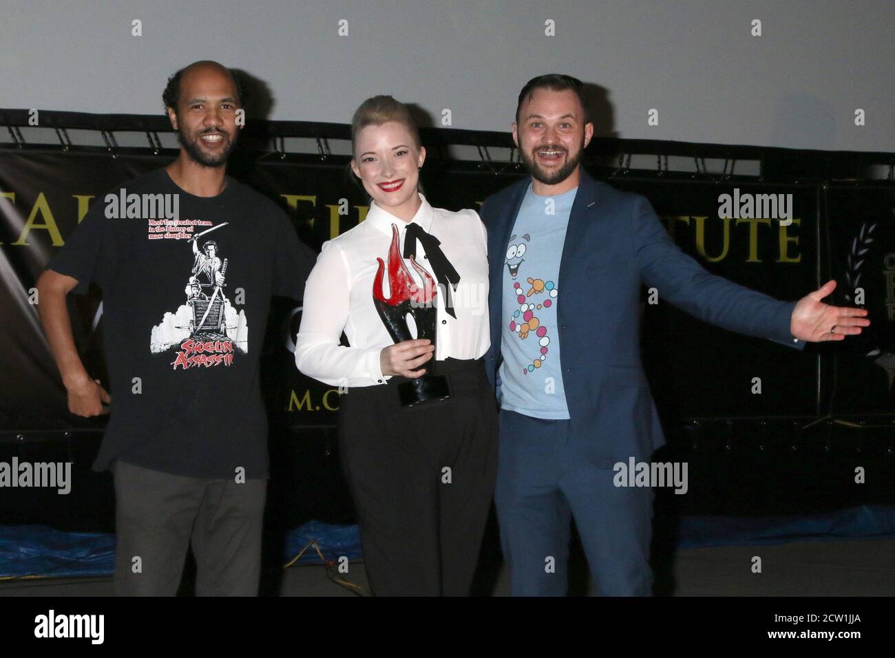 LOS ANGELES - SEP 25: Wes Craven Award Winners Jonathan Louis Lewis ...