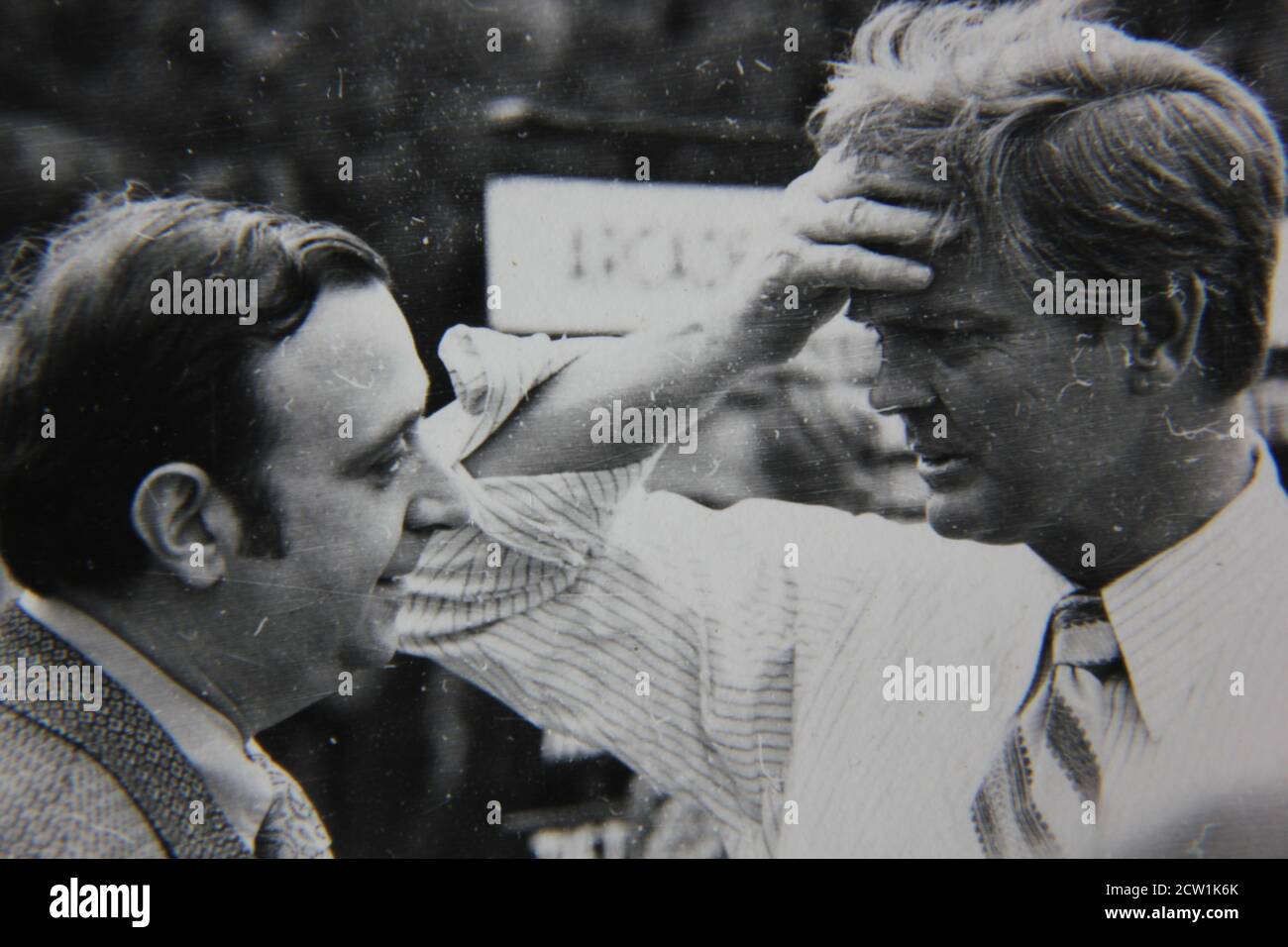 Fine 1970s vintage black and white photography of Dan Walker on the ...