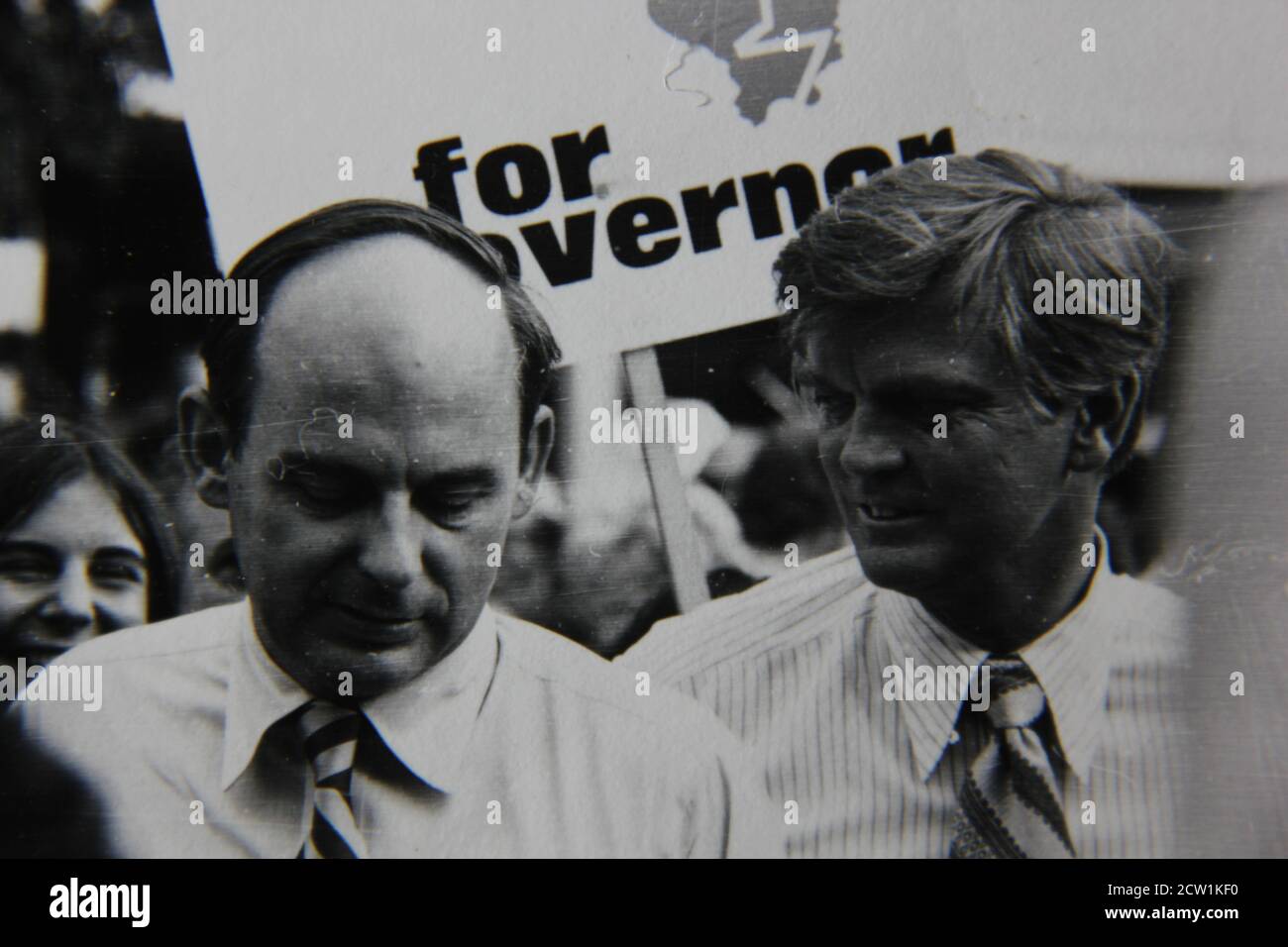 Fine 1970s vintage black and white photography of Dan Walker on the ...