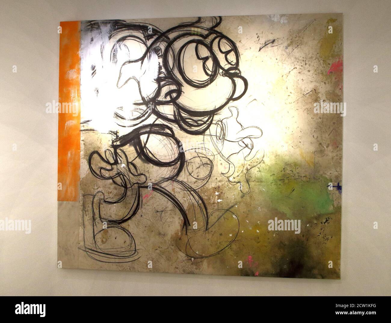 London, UK. George Morton-Clark at Opera Gallery, in London. London's ...