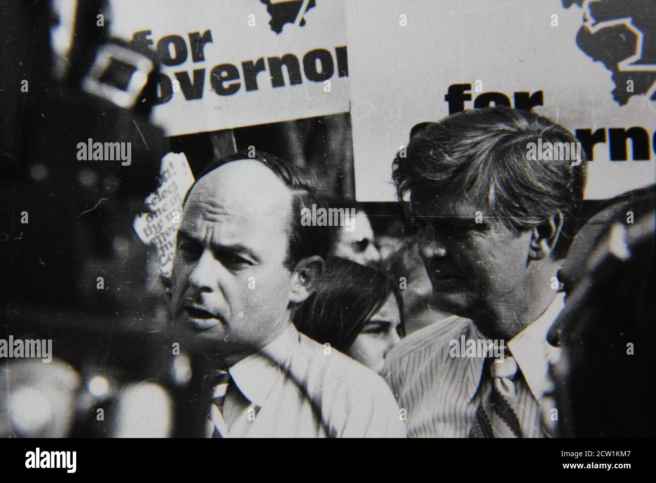 Fine 1970s vintage black and white photography of Dan Walker on the ...