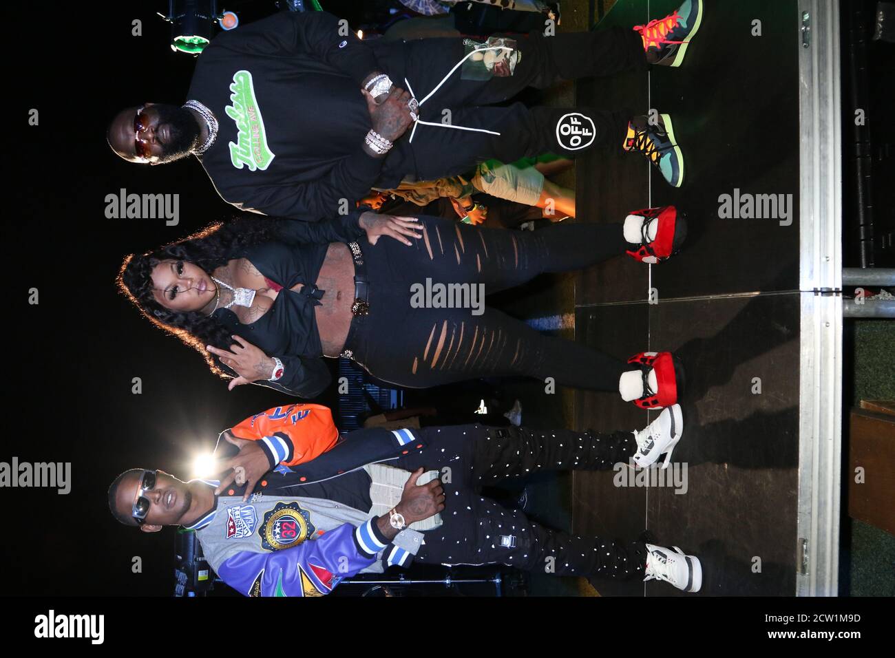 Atlanta, GA, USA. 22nd Sep, 2020. LiL Bam, Jucee Fruit & Rick Ross on ...