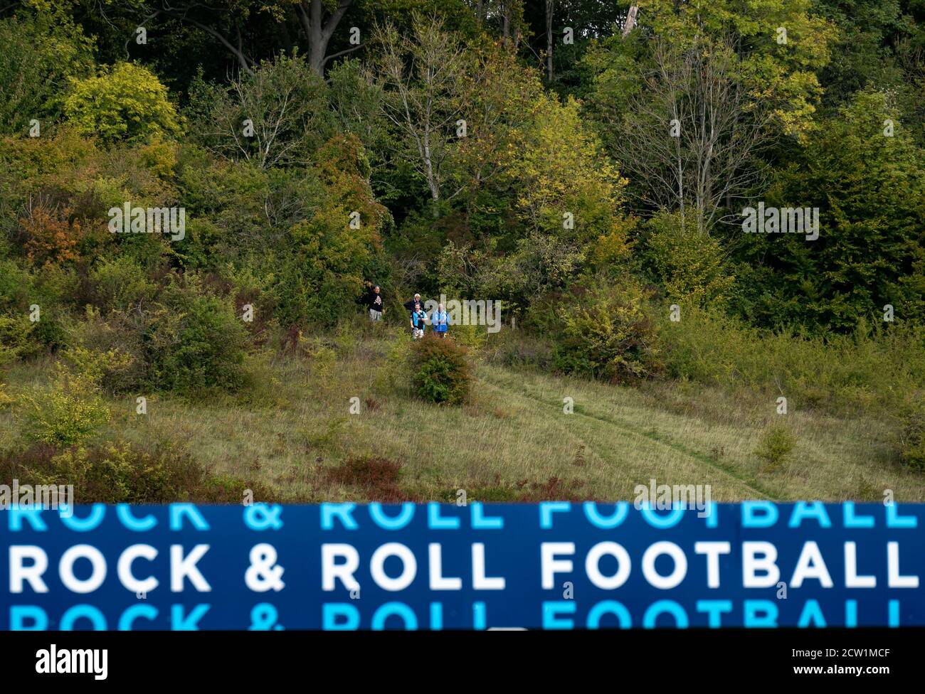 Wycombe fans outside stadium hi-res stock photography and images - Alamy