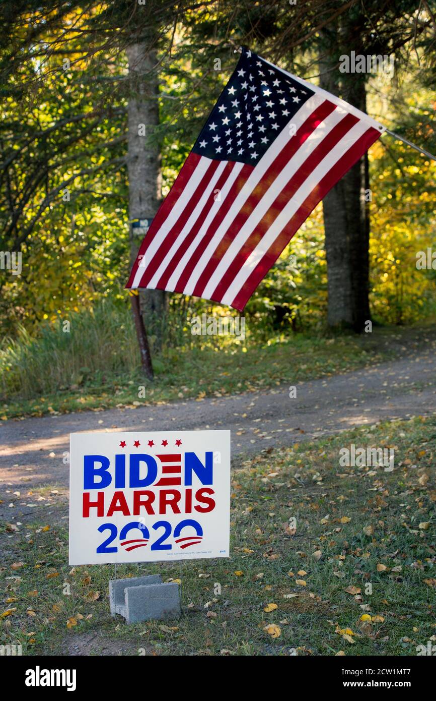 American election flags hi-res stock photography and images - Alamy