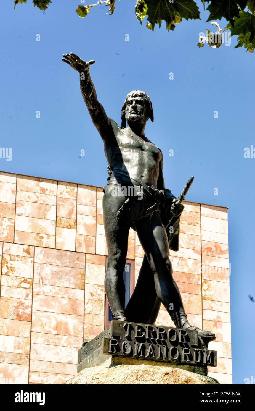 The fountain by Viriato Stock Photo - Alamy