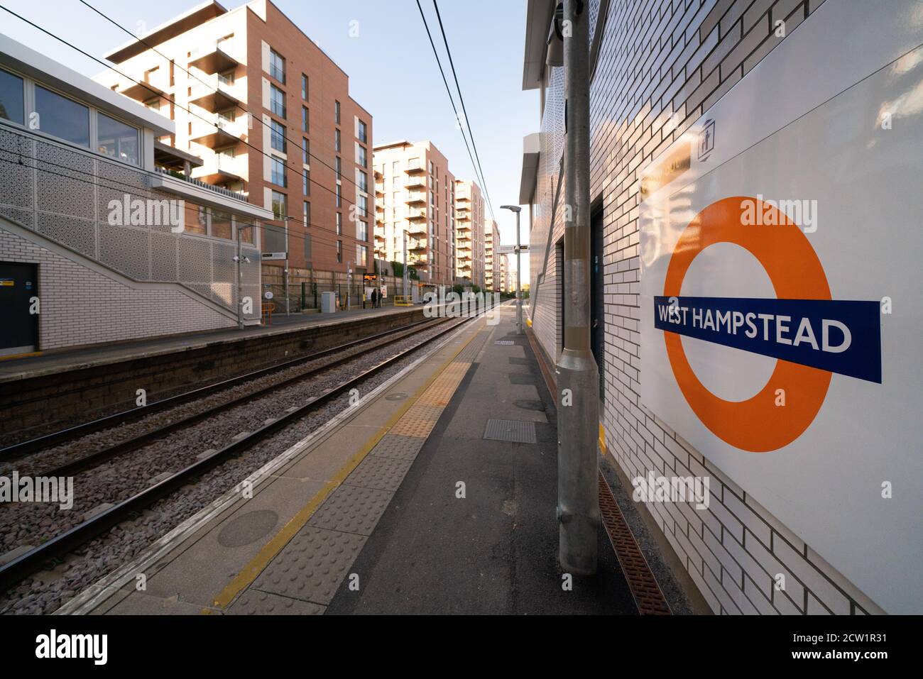 West Hampstead Overground rail station Stock Photo - Alamy
