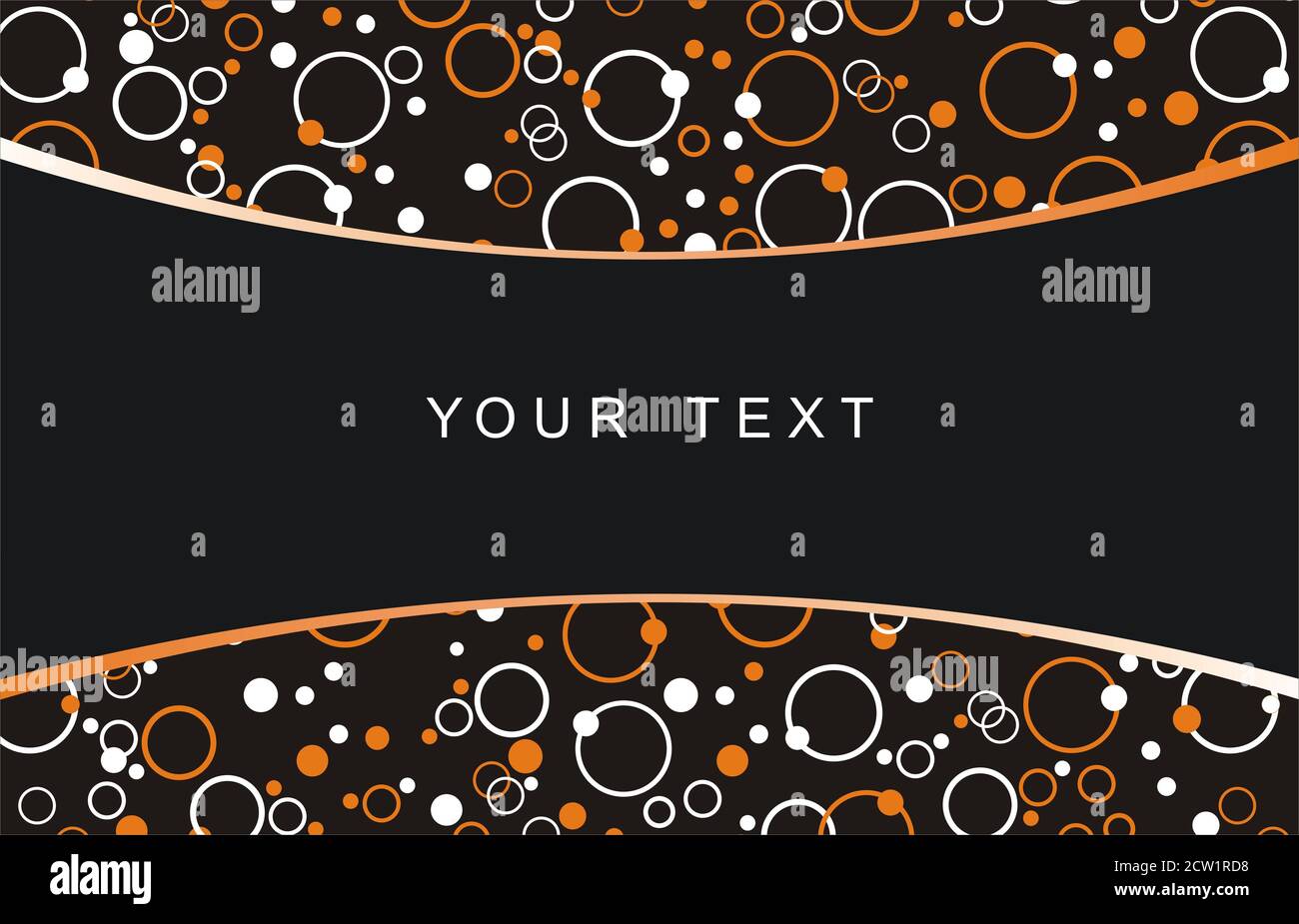 Creative object repeated rounded elements colorful for paper print ...