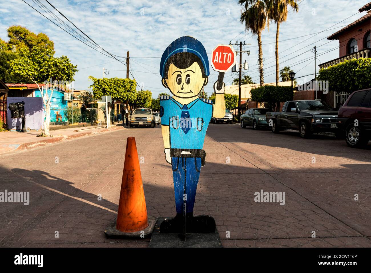 Crosswalk guard hi-res stock photography and images - Alamy