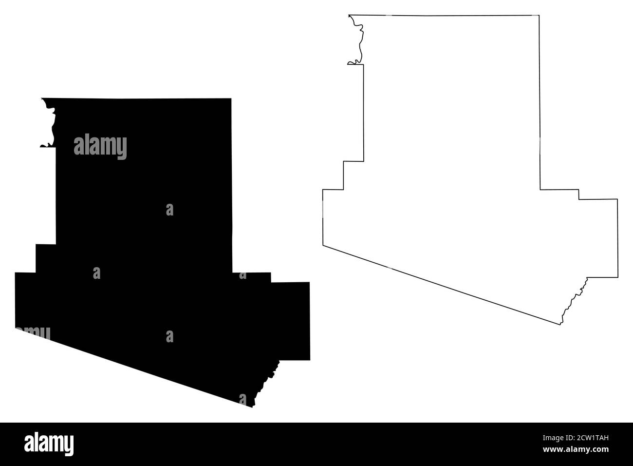 Carroll County, Mississippi (U.S. county, United States of America, USA ...