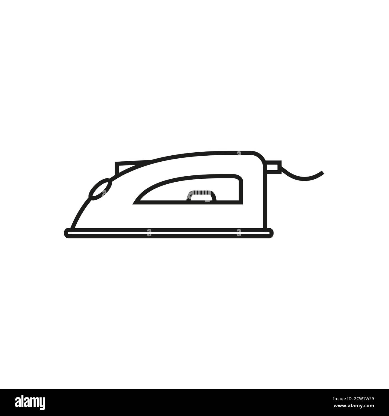 Smoothing icon vector icon isolated vector outline style Stock Vector ...