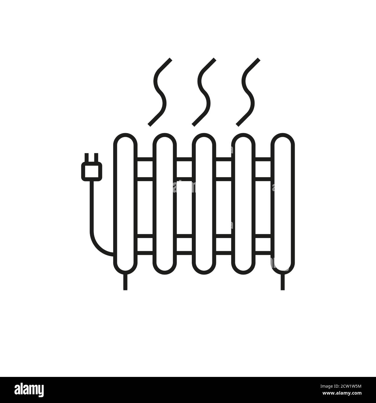 Heater icon suitable for info graphics, websites and print media and ...