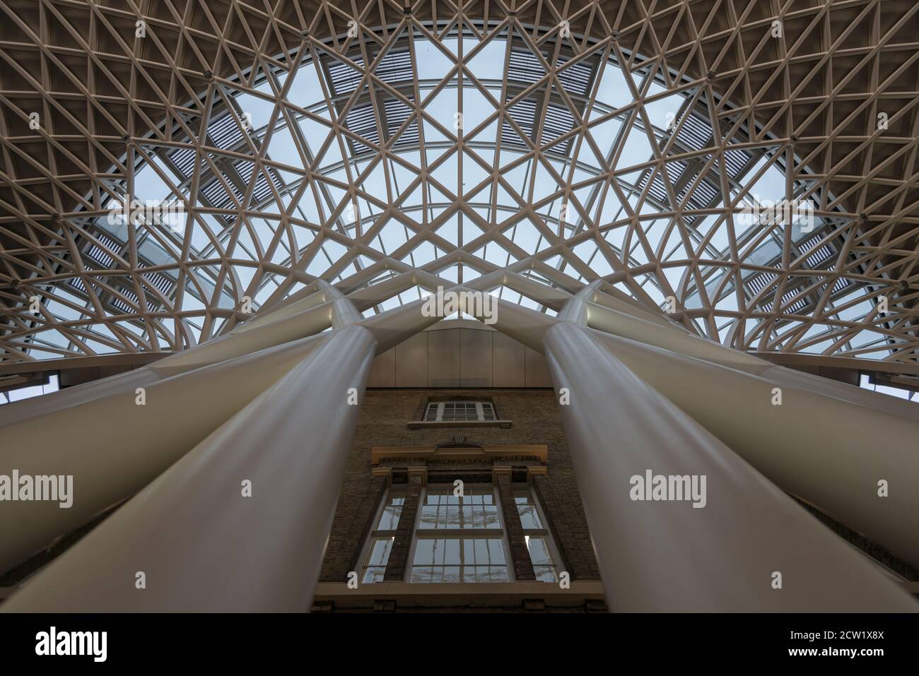 King's Cross station funnel at King's Cross train and underground ...