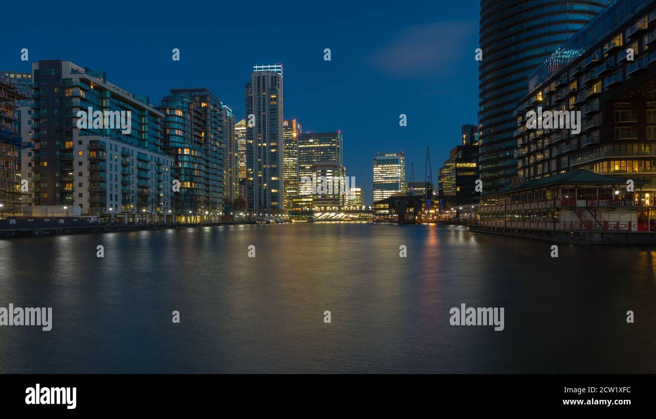 View of Pan Peninsula apartment tower and residential developments ...