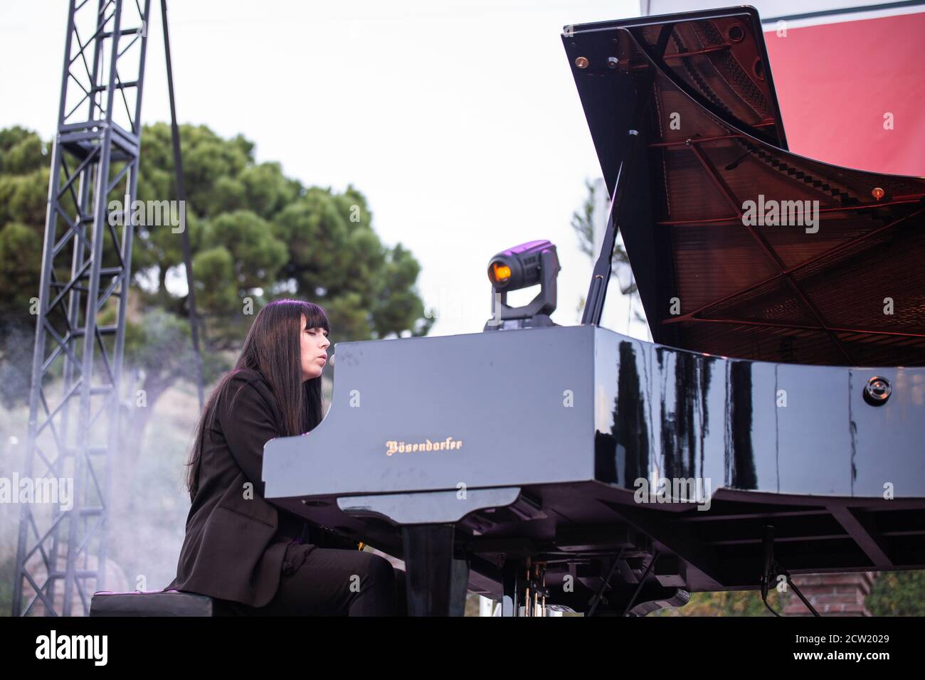 Barcelona, Spain. 2020.09.26. A.A Williams singer concert at BAM ...