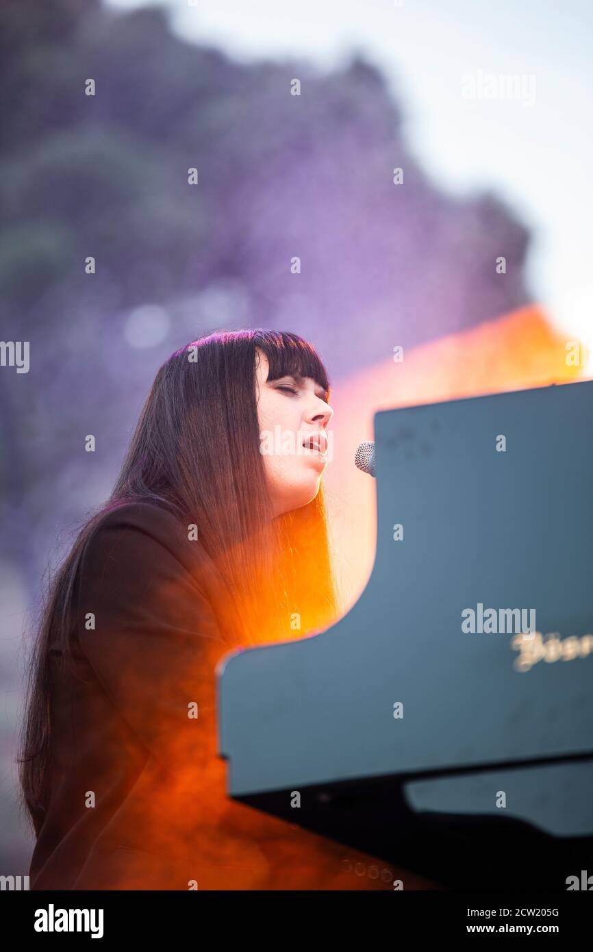 Barcelona, Spain. 2020.09.26. A.A Williams singer concert at BAM ...
