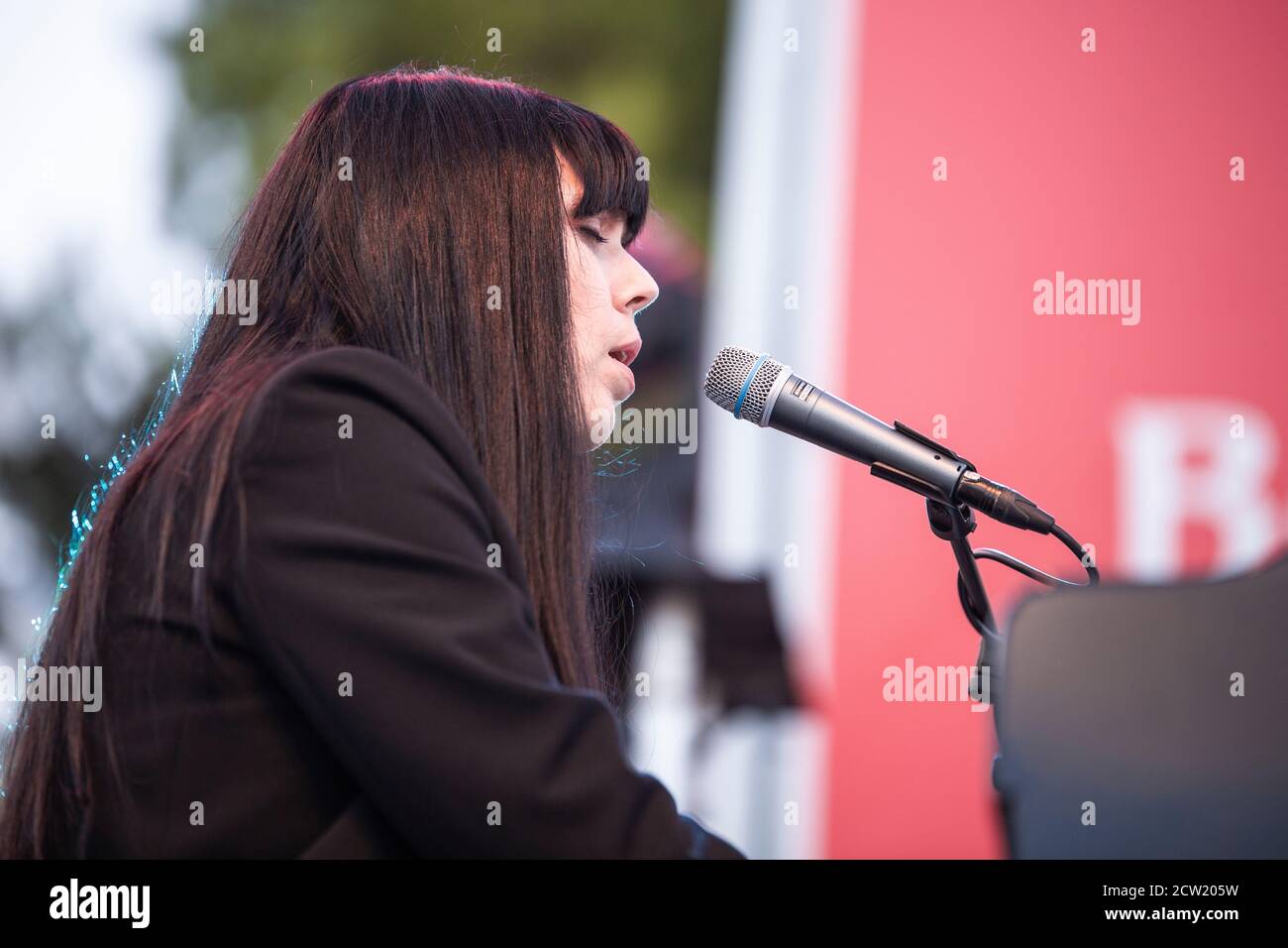 Barcelona, Spain. 2020.09.26. A.A Williams singer concert at BAM ...