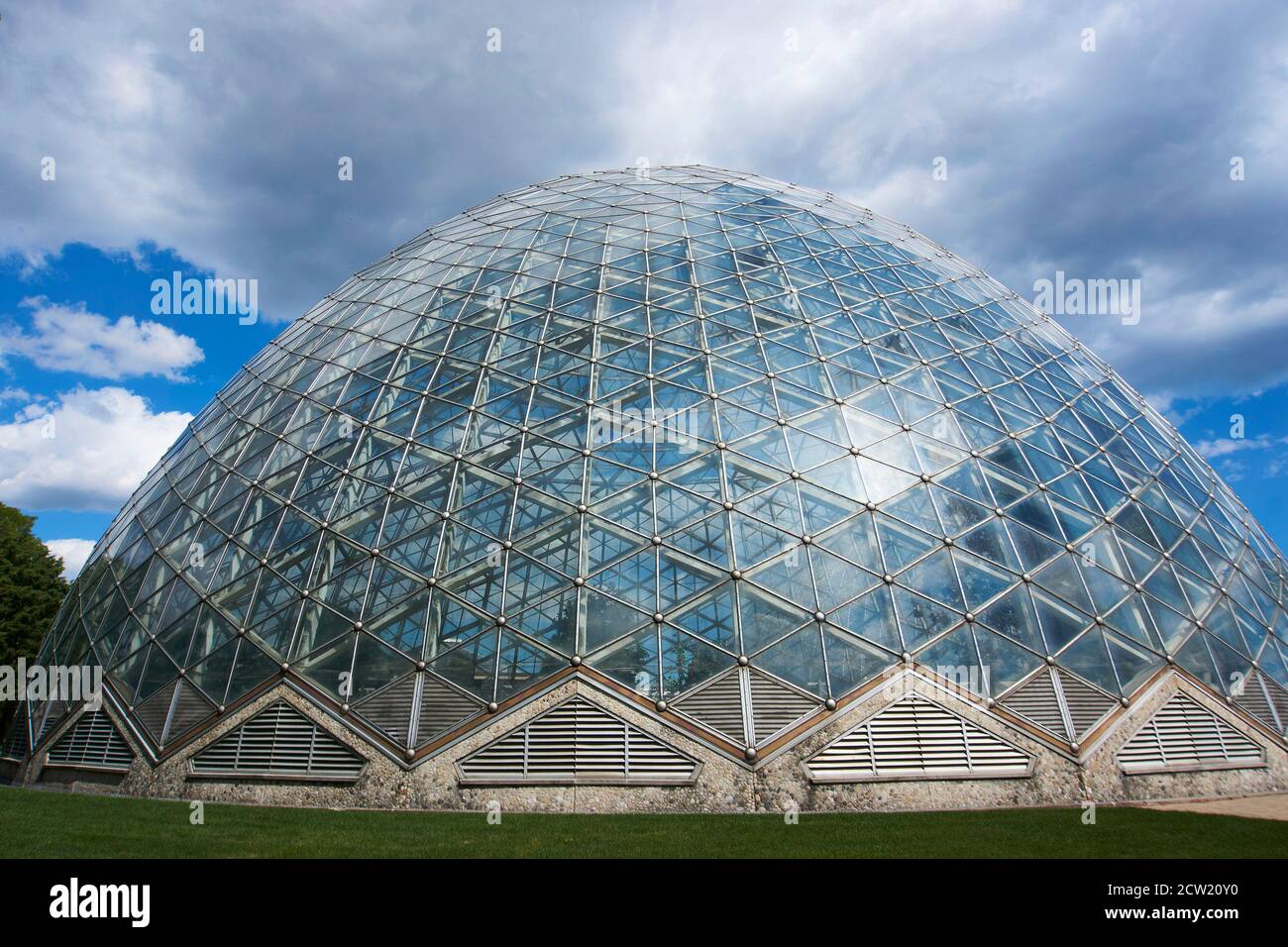 Mitchell Park Horticultural Conservatory, also known as The Domes ...