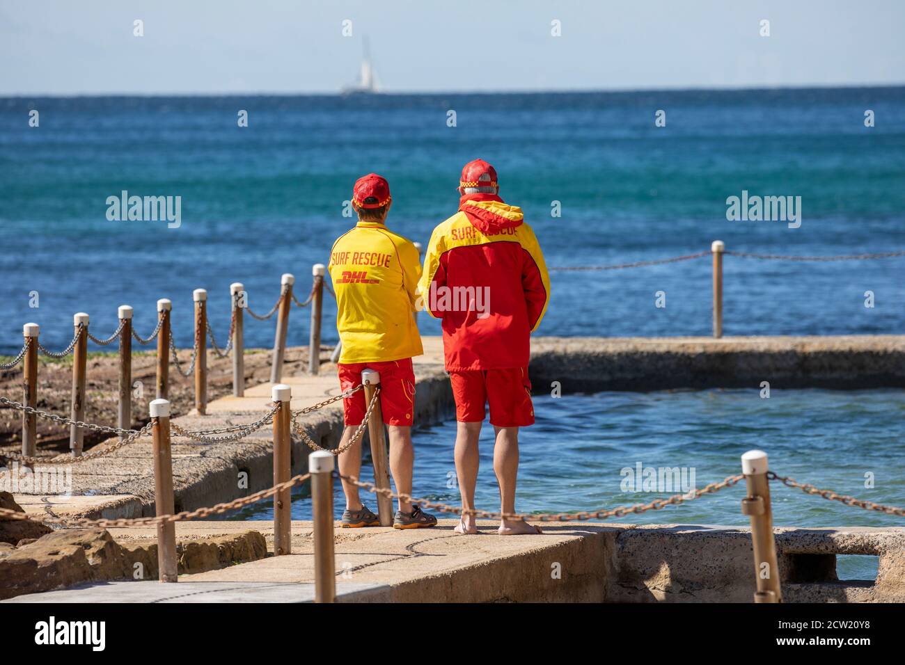 Beach safety staff hi-res stock photography and images - Alamy