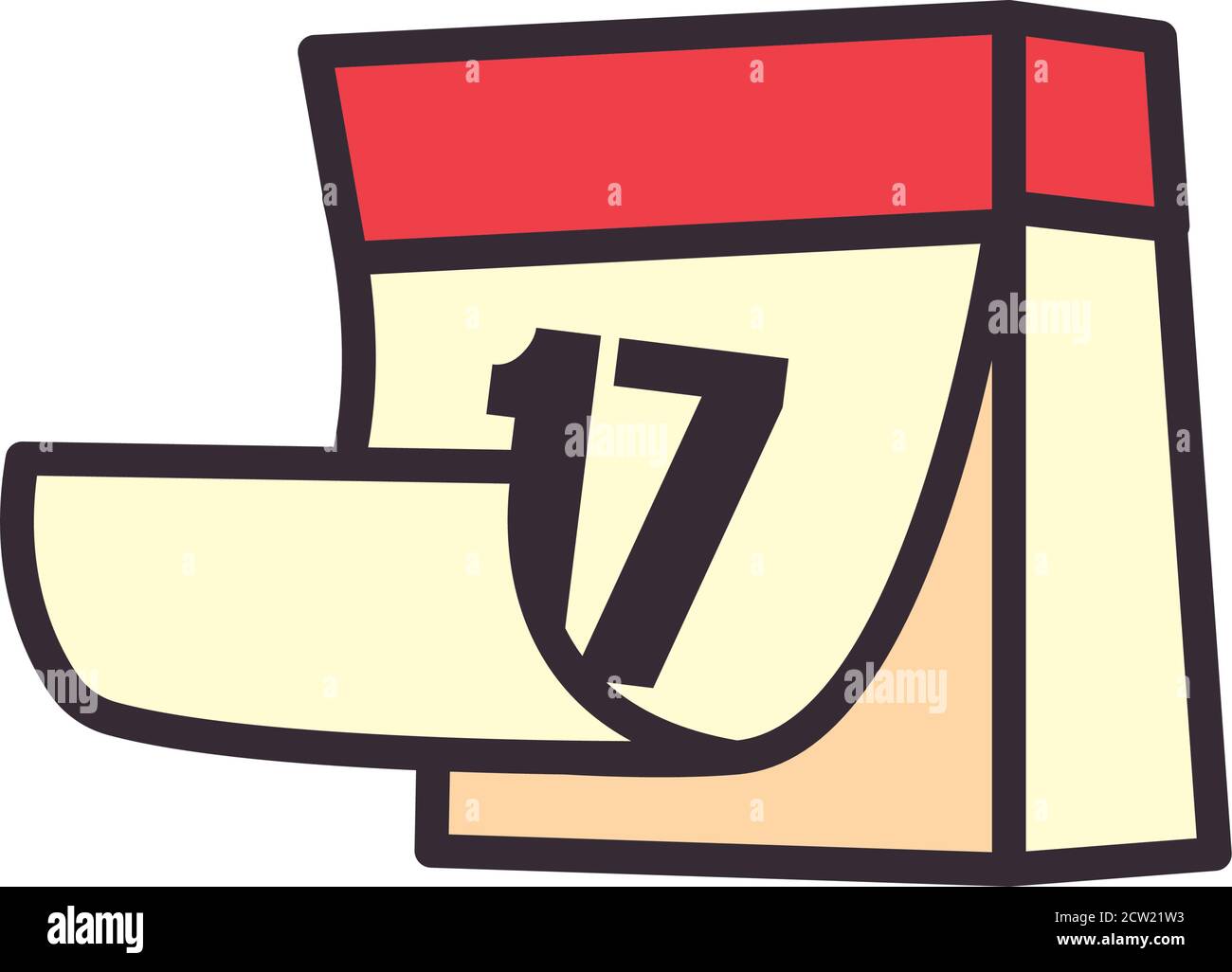 17 calendar line and fill style icon design, Planner time event moth ...