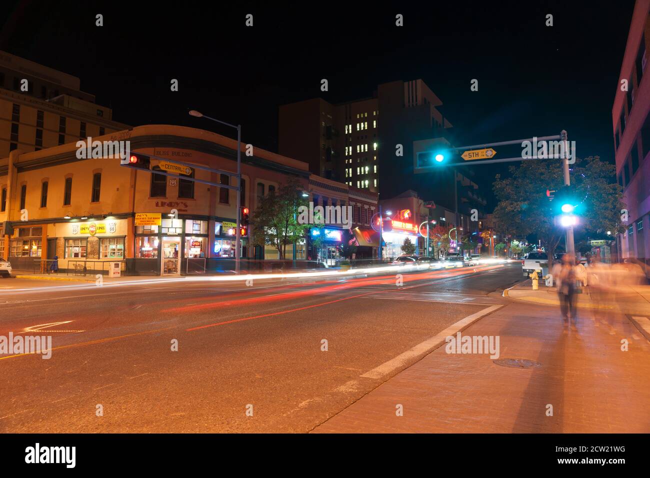 Albuquerque street scene hi-res stock photography and images - Alamy