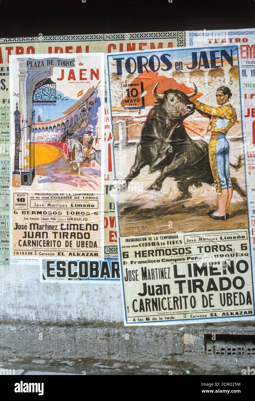 Historic Bullfight Poster High Resolution Stock Photography and Images ...