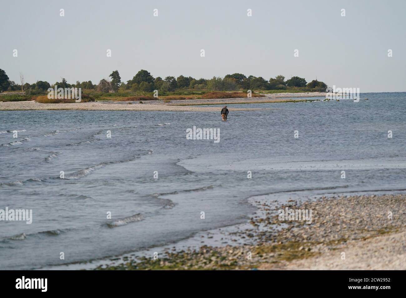 Walking out to Gull Island Presquile Park Ontario Stock Photo - Alamy