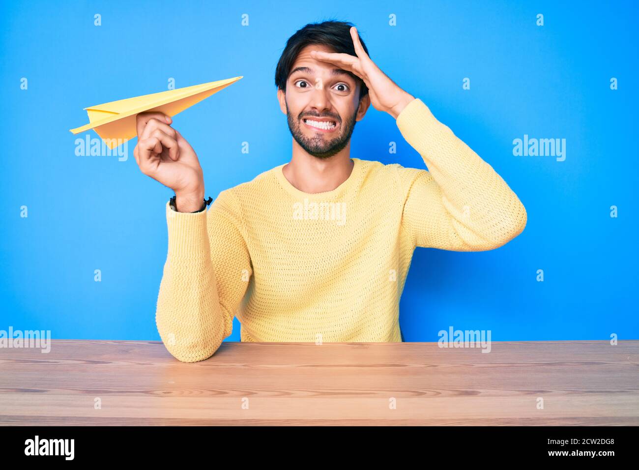 Angry man on plane hi-res stock photography and images - Alamy