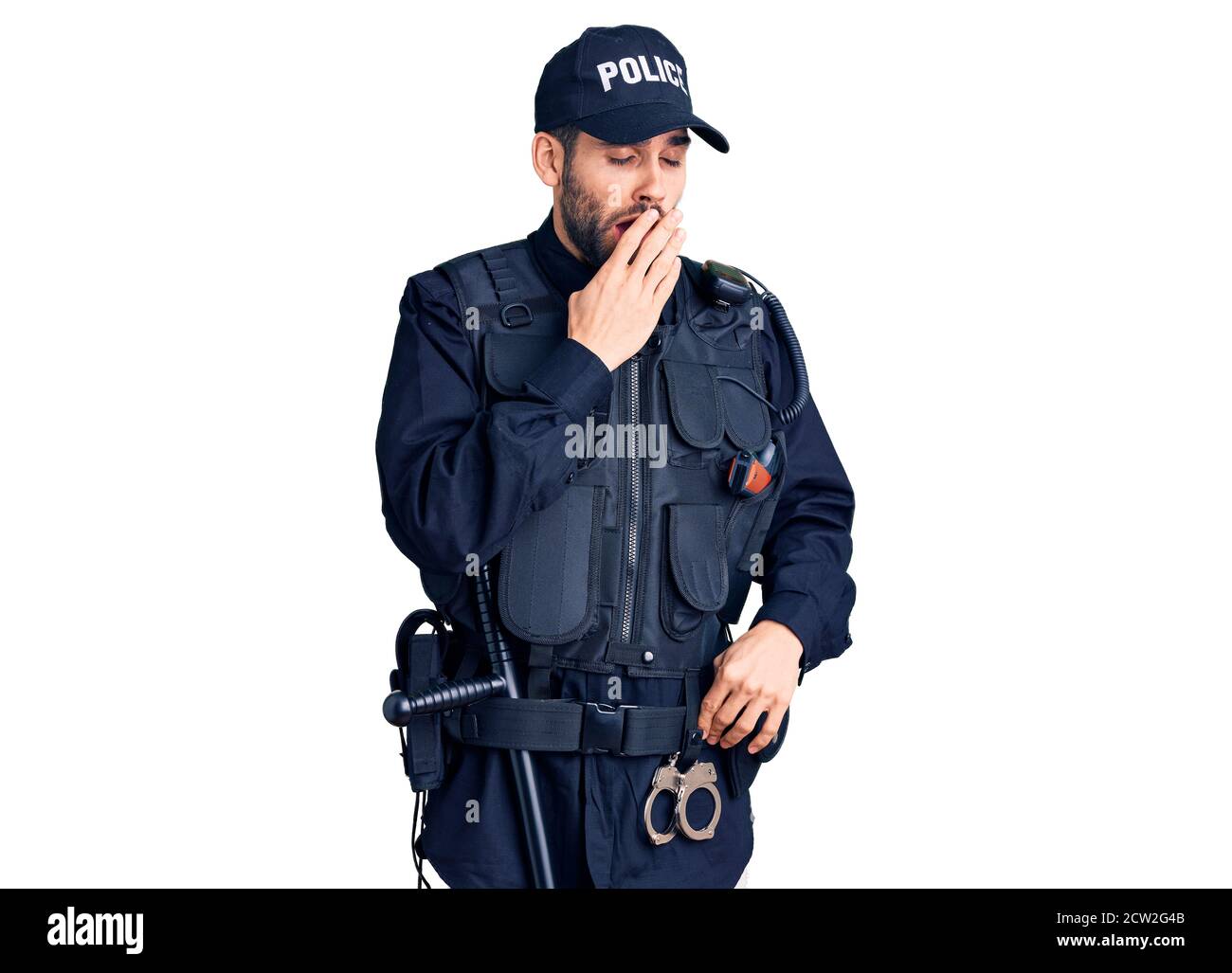 Bored policeman hi-res stock photography and images - Alamy
