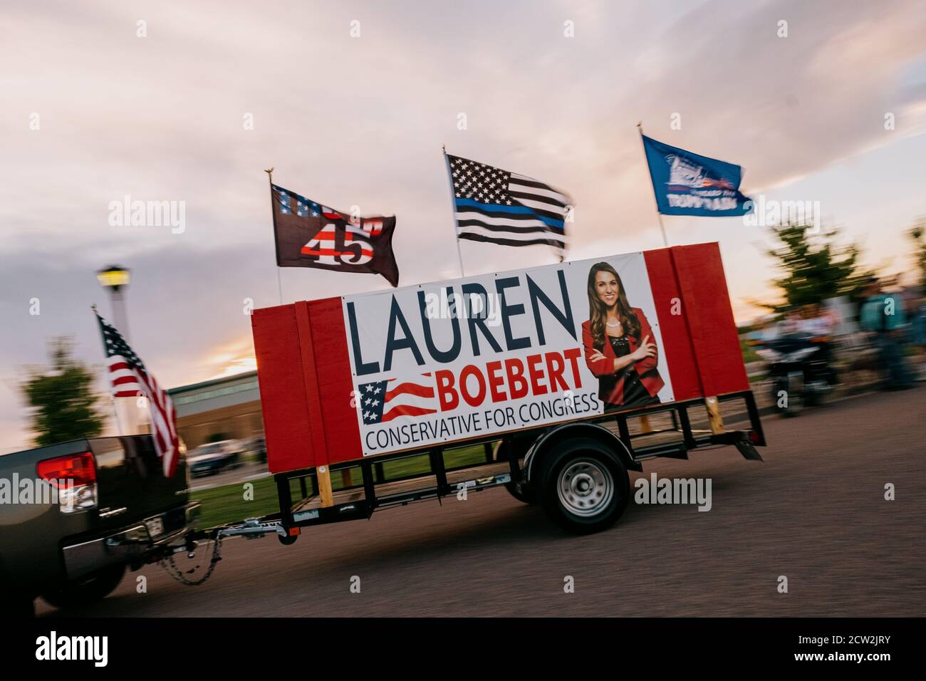 Lauren Boebert canvases her potential district of Western Colorado ...
