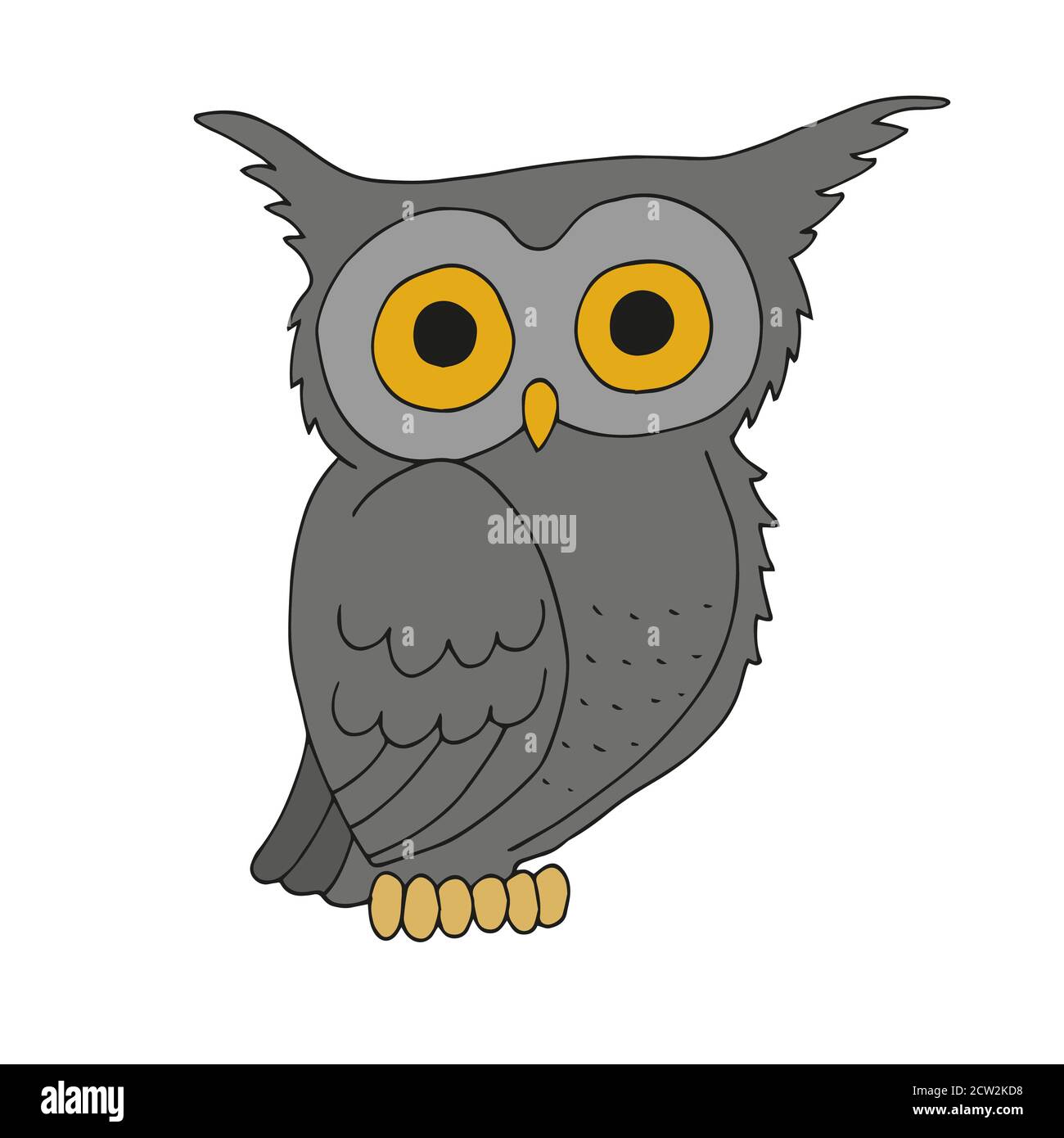 Owl cartoon hi-res stock photography and images - Alamy