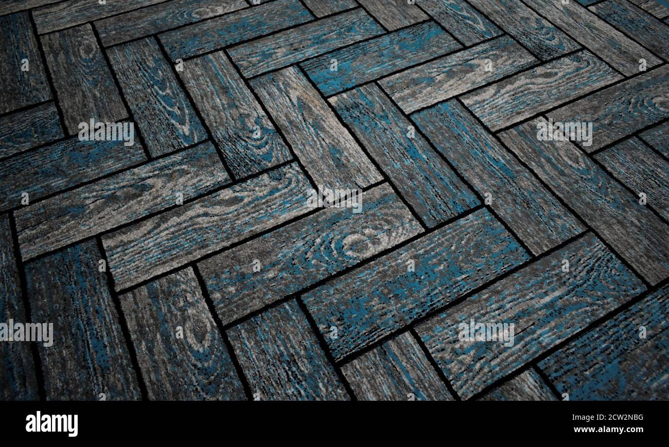 Blue textured abstract floor hi-res stock photography and images - Alamy