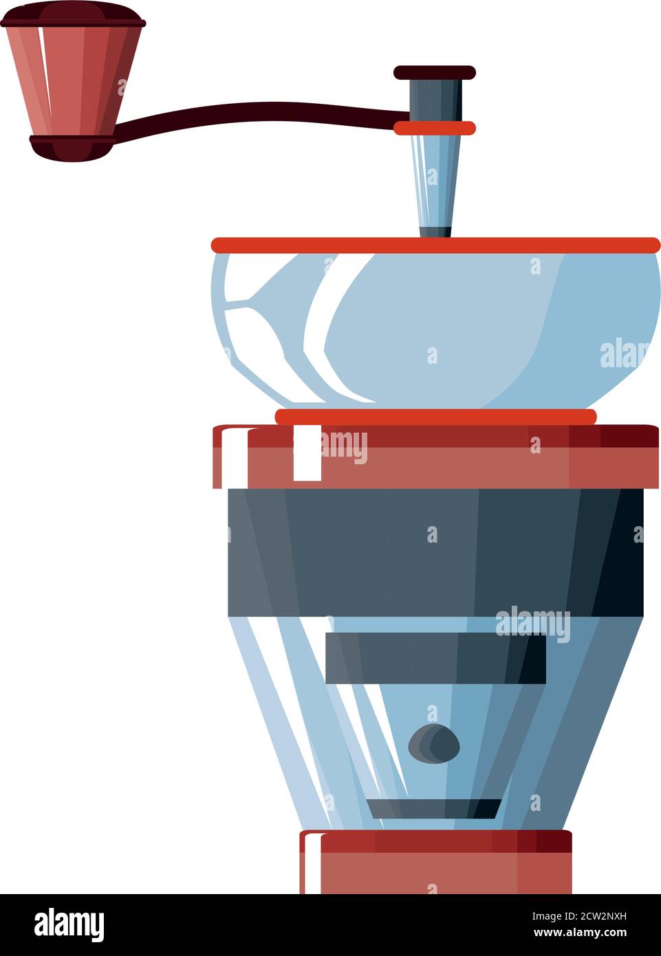 coffee roaster machine on white background vector illustration design ...