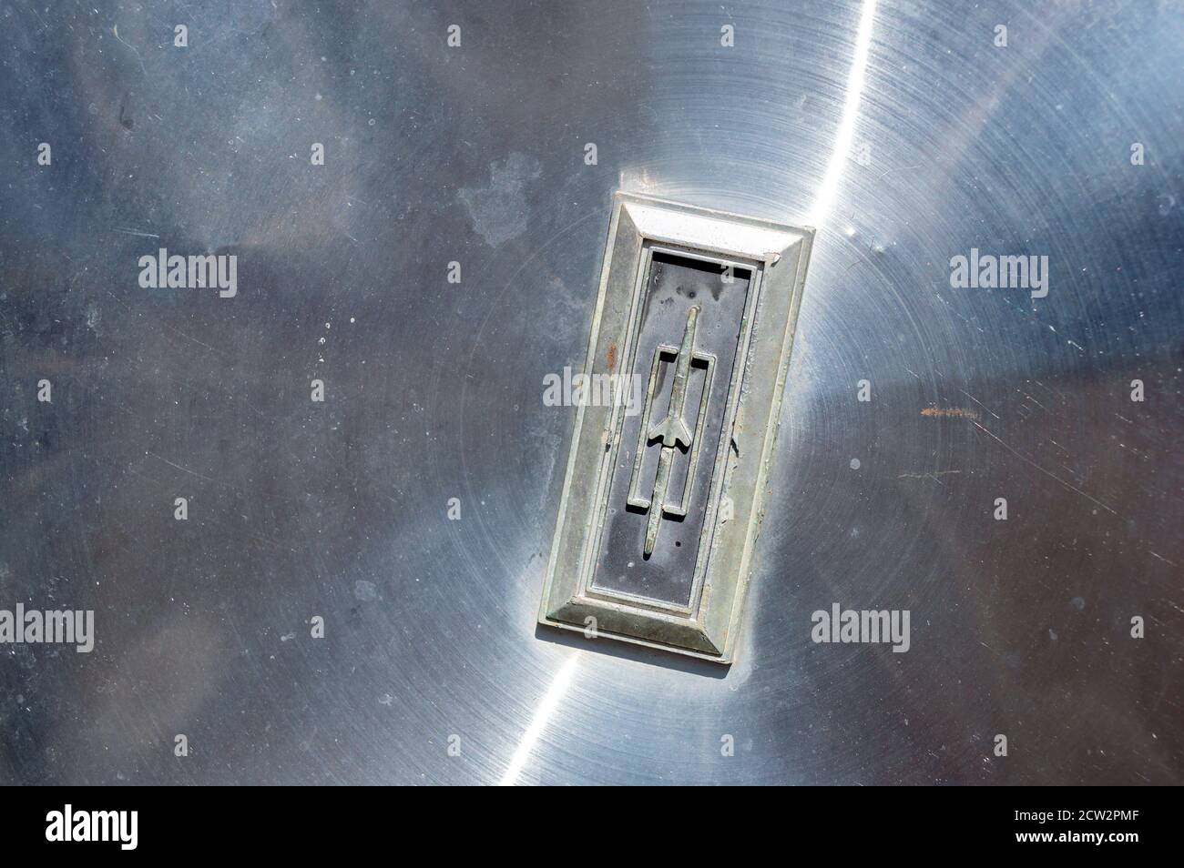 An Oldsmobile Cutlass emblem on chrome Stock Photo - Alamy