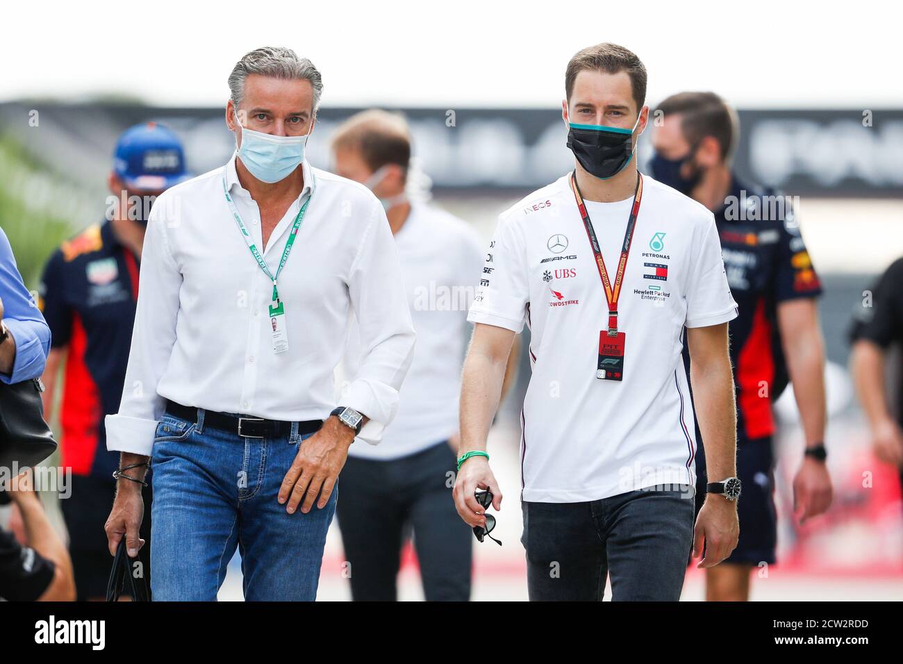 Mercedes amg f1 reserve driver hi-res stock photography and images - Alamy