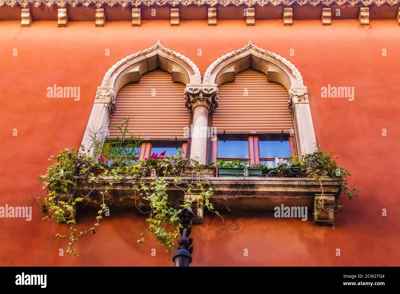 Details of windows in Venice, Italy Stock Photo - Alamy