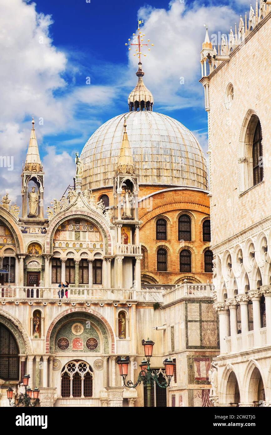 Saint Marks Basilica, Venice, Italy Stock Photo - Alamy