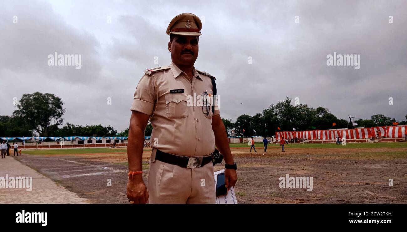 Indian police inspector hi-res stock photography and images - Alamy