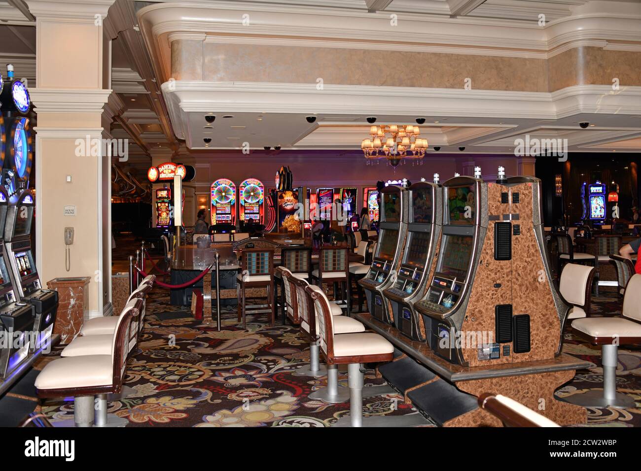 Bellagio Hotel Casino Interior In High Resolution Stock Photography and ...