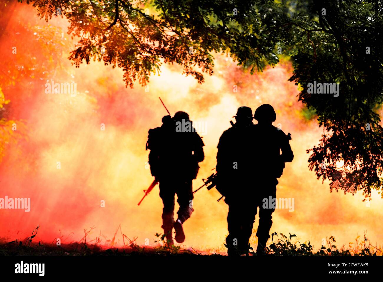 Military Thailand: Thai soldier holding gun in full army uniform ...