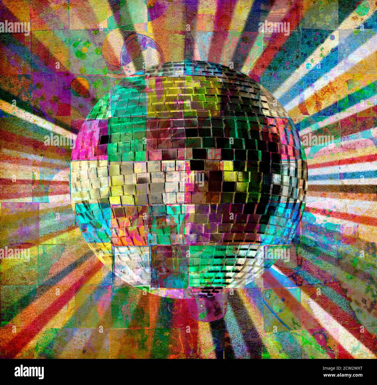 Discoball rainbow hi-res stock photography and images - Alamy