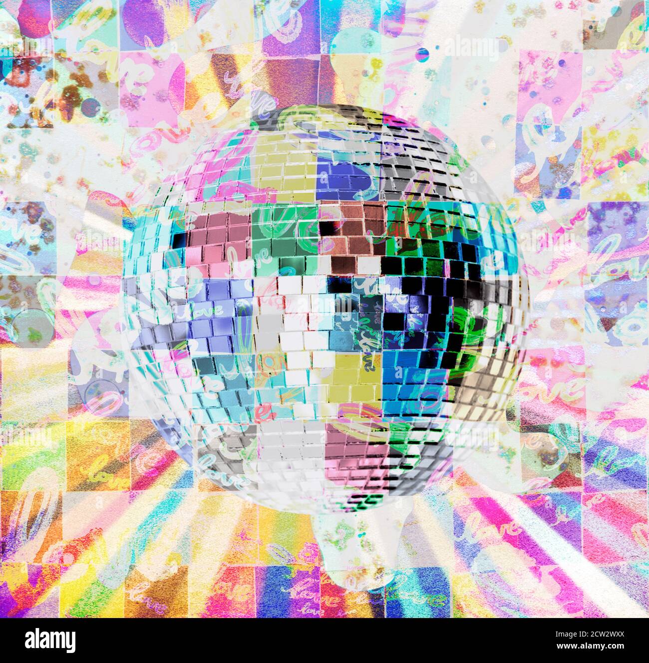 Mirrorball glow hi-res stock photography and images - Alamy