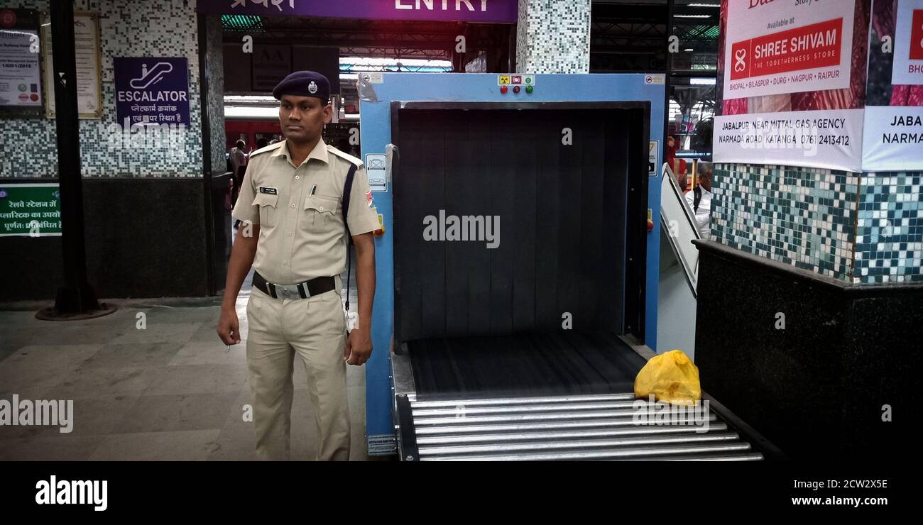 Indian police badge hi-res stock photography and images - Alamy