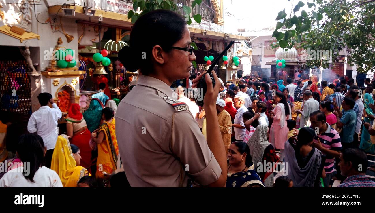 Indian police badge hi-res stock photography and images - Alamy