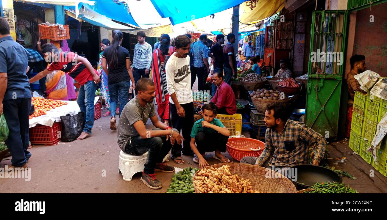 Rural Indian Village Market High Resolution Stock Photography and ...
