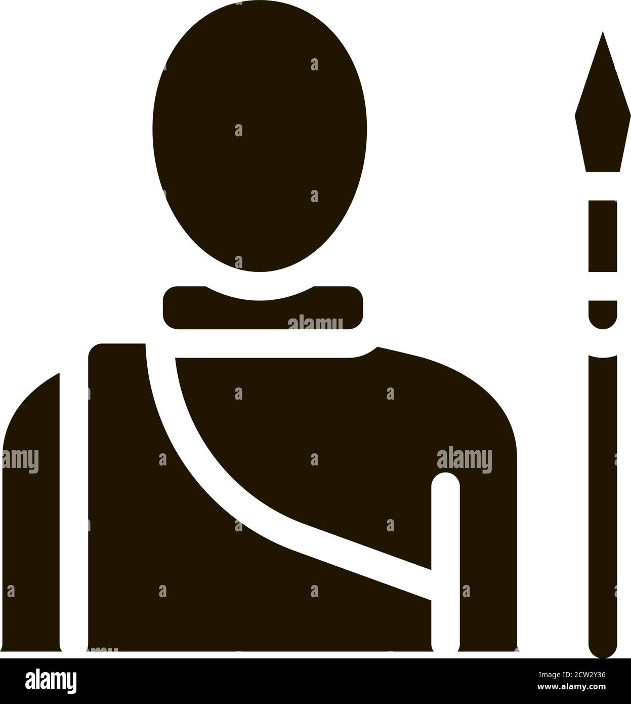 Hunter Icon Vector Glyph Illustration Stock Vector Image & Art - Alamy