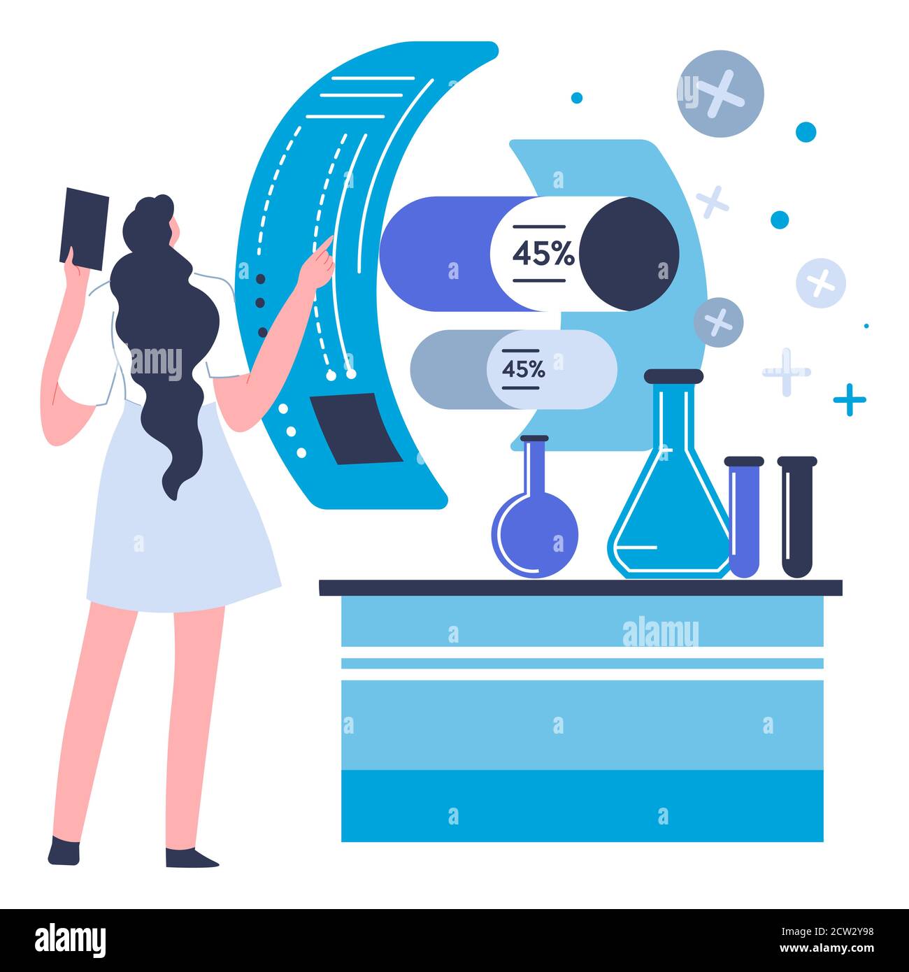 Pharmaceutical engineering Stock Vector Images - Alamy